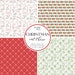 Christmas Digital Paper Winter Seamless Pattern Snowflake - Etsy