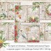Rustic Christmas Digital Paper, Printable Scrapbook Paper, Christmas ...