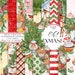 Christmas Digital Paper, Winter Digital Files, Holiday Scrapbooking ...