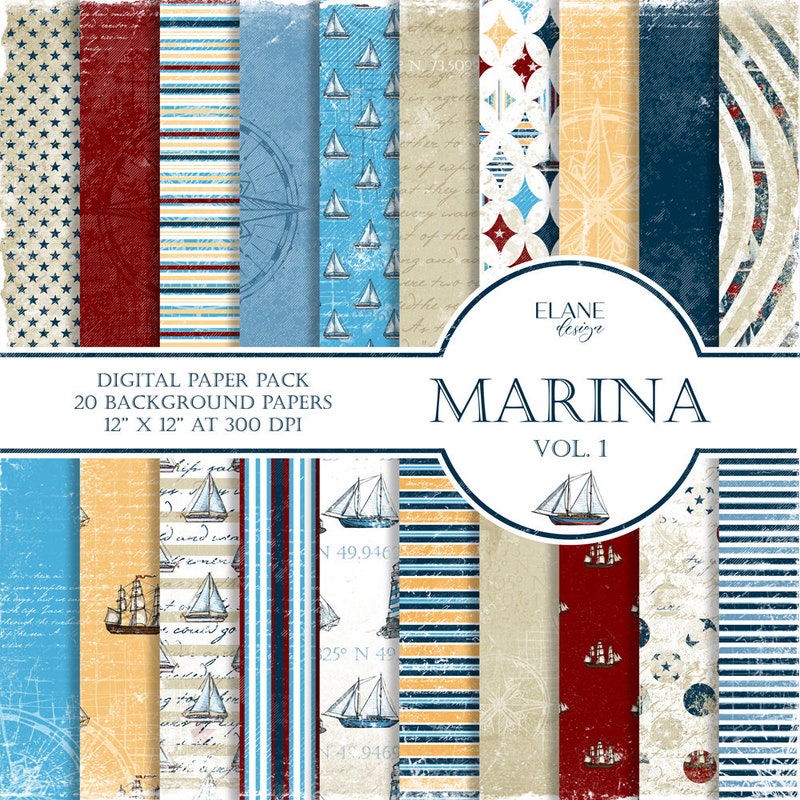 Nautical Scrapbook - Etsy