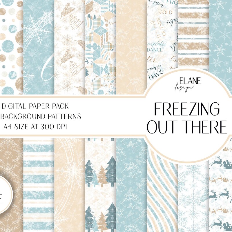 Winter Scrapbooking - Etsy