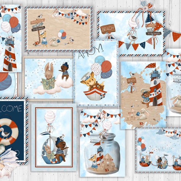 Nautical Scrapbook - Etsy