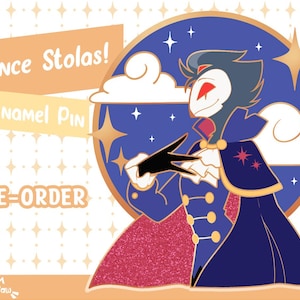 Prince Stolas Enamel Pin - Helluva Boss - Etsy