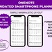 Onenote Digital Planner, Onenote Planner Undated, Digital Planner Phone ...