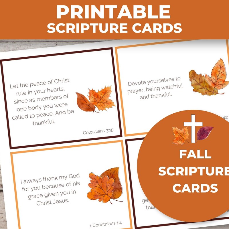 Scripture Memory Cards - Etsy