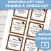 Thanks a Choco-lot, Candy Bar Gift Tag,, Chocolate Teacher Appreciation ...