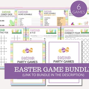 Easter Scavenger Hunt, Printable Easter Kids Activity, Classroom ...
