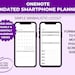Onenote Digital Planner, Onenote Planner Undated, Digital Planner Phone ...