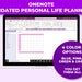 Onenote Digital Planner Undated, Onenote Planner Template, Digital Life ...