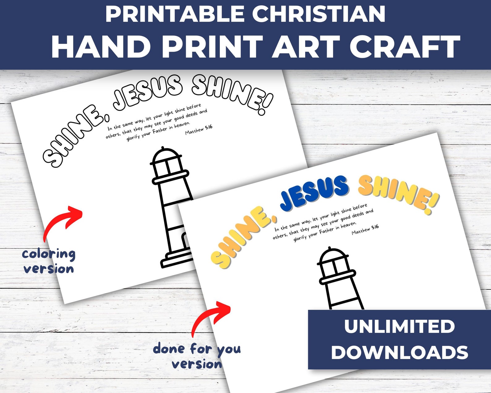 Shine Jesus Shine Art, Handprint Keepsake Art, Christian Homeschool ...