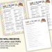 Daniel and the Lions' Den Bible Printable Trivia Game for Kids, Bible ...