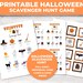 Halloween Scavenger Hunt Printable Halloween Kids Activity - Etsy