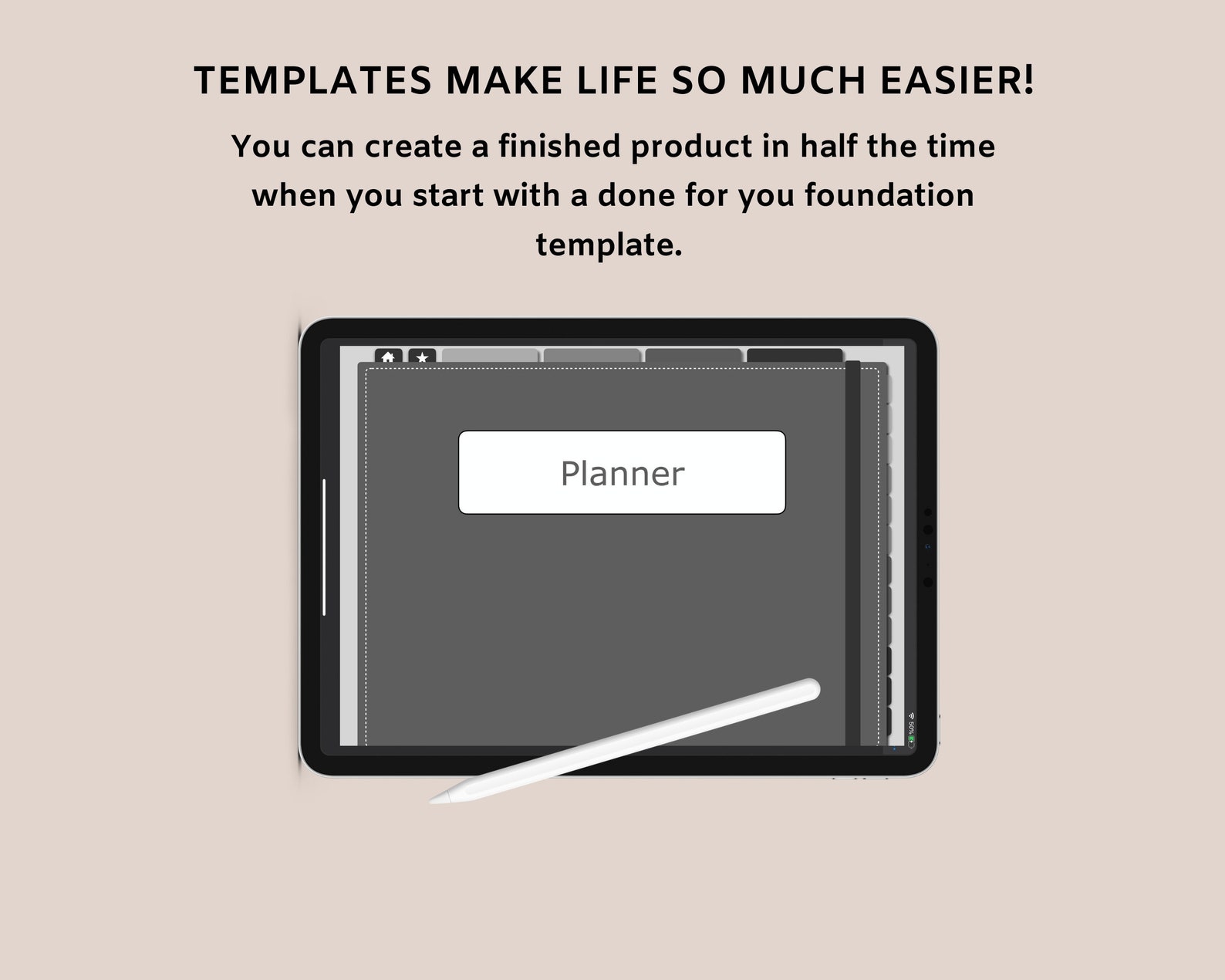 EDITABLE Digital Planner, Commercial Use Template, Keynote Digital ...