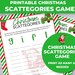 Printable Christmas Scattegories Game, Christmas Activities for Kids ...