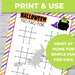 Halloween Tic Tac Toe Game, Printable Halloween Game for Kids ...