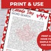 Canada Day Word Search Printable, Canada Day Games, July 1st Games ...