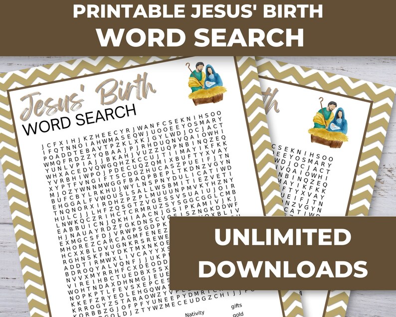 Books of the Bible Word Search Game, Printable Christian Game for Kids ...