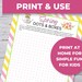 Spring Dots and Boxes, Printable Springtime Game for Kids, Classroom ...