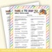 Daniel and the Lions' Den Bible Printable Trivia Game for Kids, Bible ...