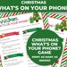 Whats on Your Phone Christmas Edition, Christmas Activities for Kids ...