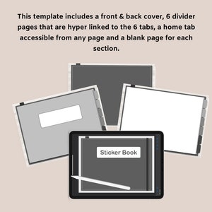 EDITABLE Digital Sticker Book Template for Keynote & Powerpoint ...