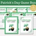 St. Patrick's Day Game Bundle, Printable Games for Kids, Classroom ...
