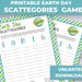 Printable Earth Day Scattegories Game, Earth Day Activities for Kids ...