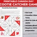 Cootie Catcher, Canada Day Games, Canada Day Printable, Kids Summer ...