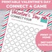 Valentine Connect 4 Game, Printable Valentines Day Game for Kids ...