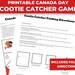 Cootie Catcher, Canada Day Games, Canada Day Printable, Kids Summer ...