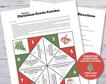 Printable Origami Fortune Teller,christmas Cracker Jokes , Funny Cootie ...