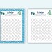 Winter Four in A Row Party Game Printable, Winter Activity, Family ...