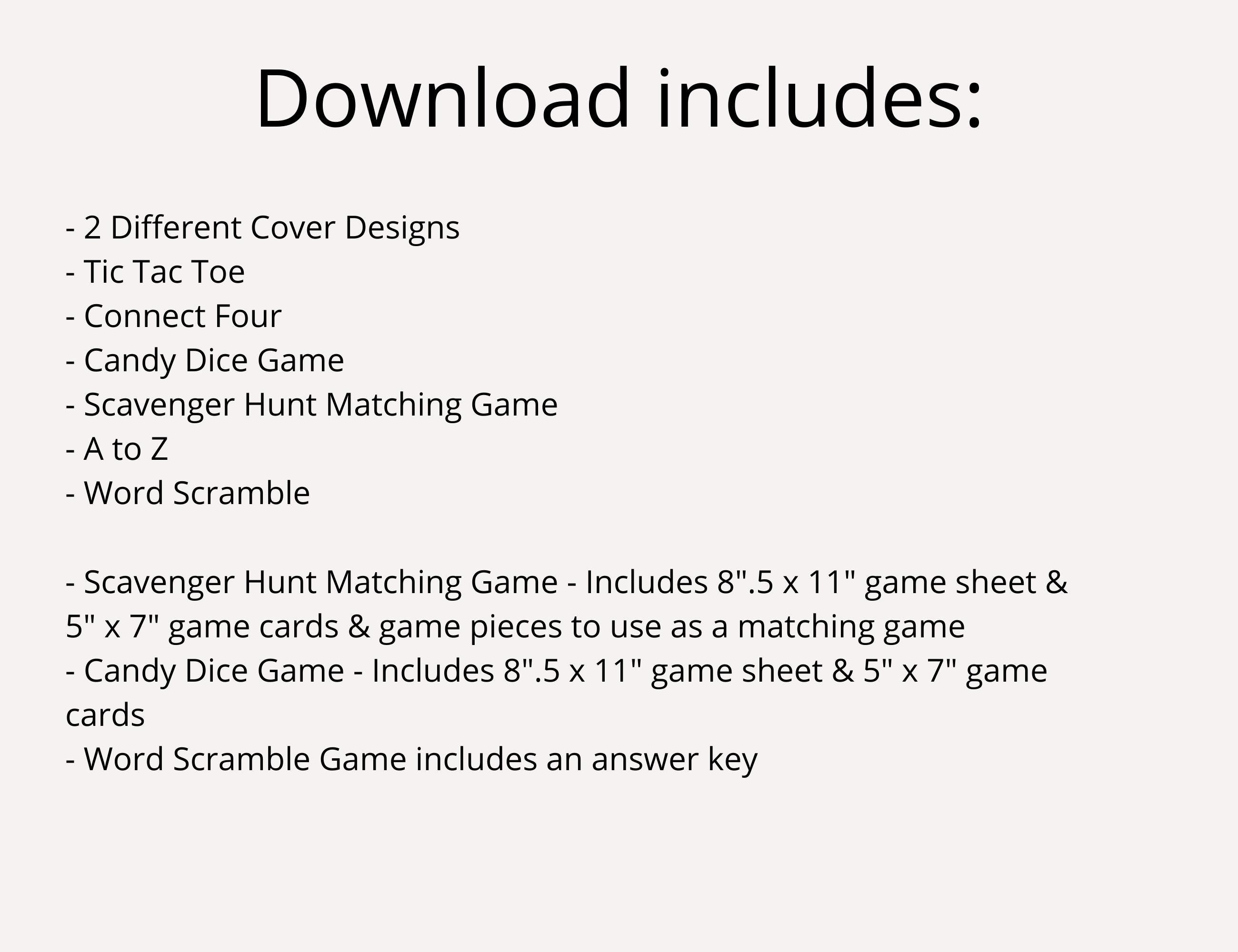 St. Patrick's Day Game Bundle, Printable Games for Kids, Classroom ...