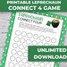 St. Patrick's Day Connect 4 Game, Printable St. Patrick's Day Game for ...