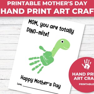 Mothers Day Crafts for Kids Printable, Preschool Gift for Mom ...