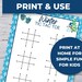Winter Tic Tac Toe Game, Printable Winter Game for Kids, Classroom ...