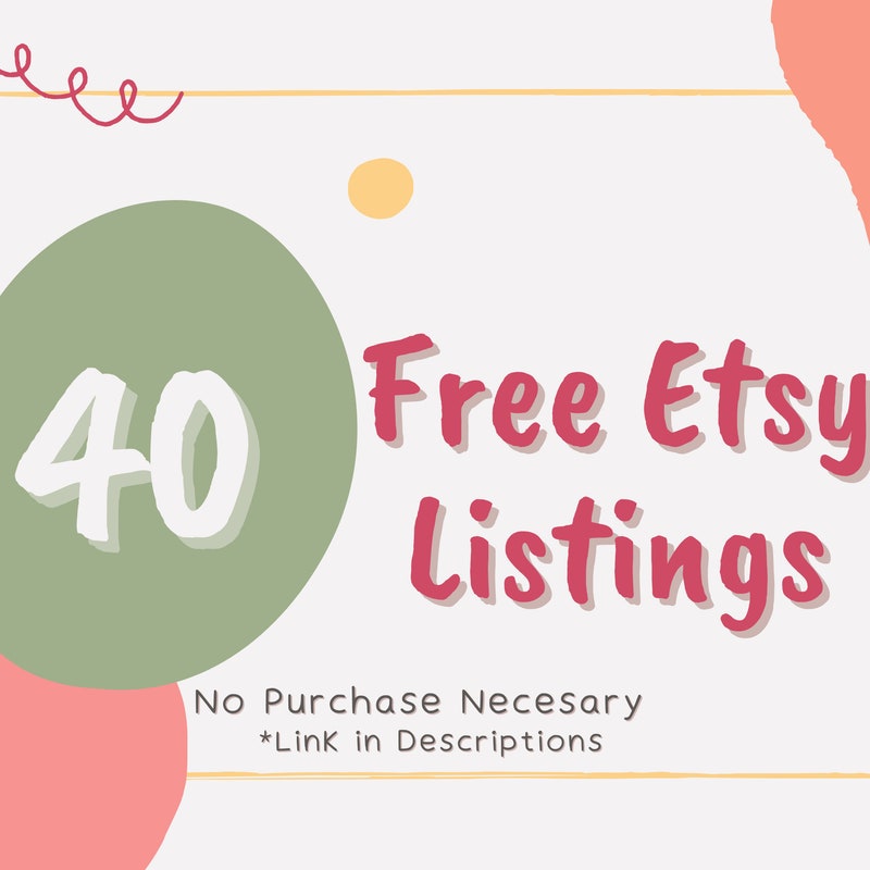 Free Products - Etsy