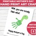 Mothers Day Crafts for Kids Printable, Preschool Gift for Mom ...