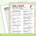 David and Goliath Bible Trivia for Kids, Printable Trivia Game, Bible ...