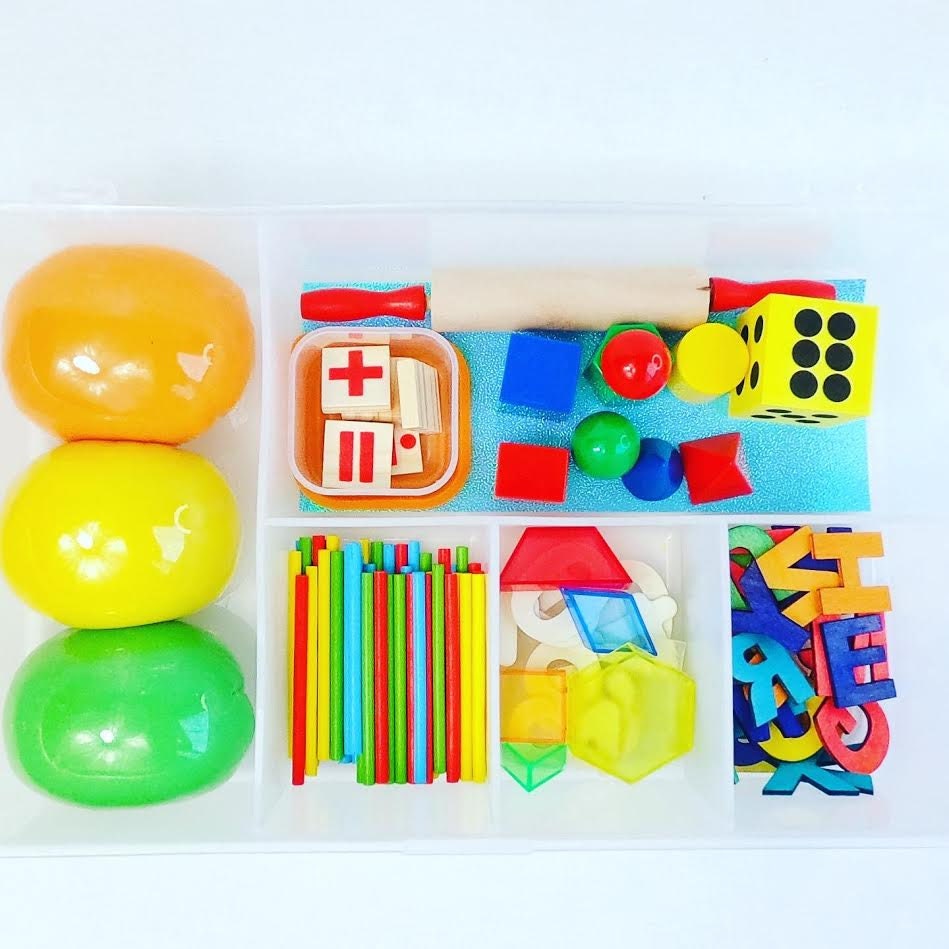 Play Dough Sensory Kit, Learning Sensory Kit, Boys Games, Learning Kit ...