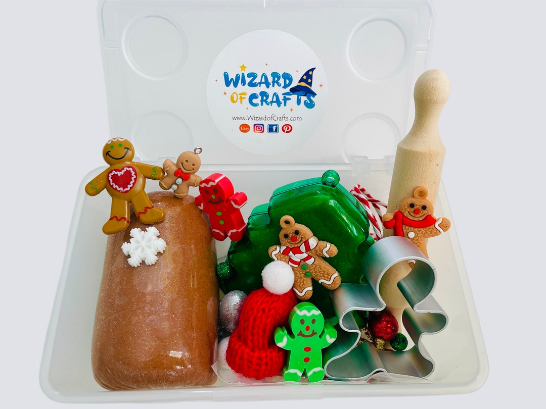 Gingerbread Scented Playdough, Stoking Stuffer, Holiday Playdough ...
