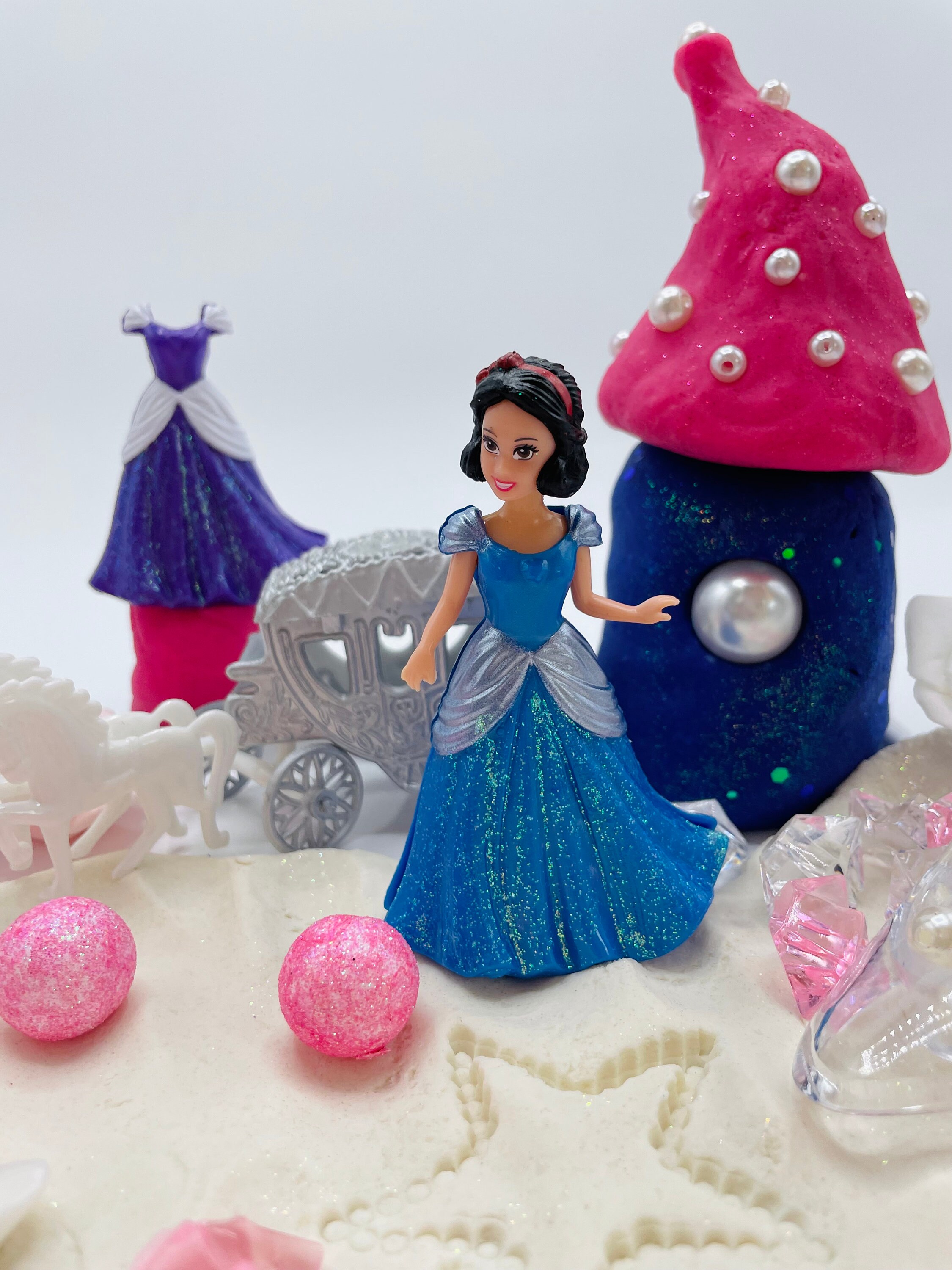 Princess Playdough Kit, Princess Sensory Kit, Princess Birthday Gift ...