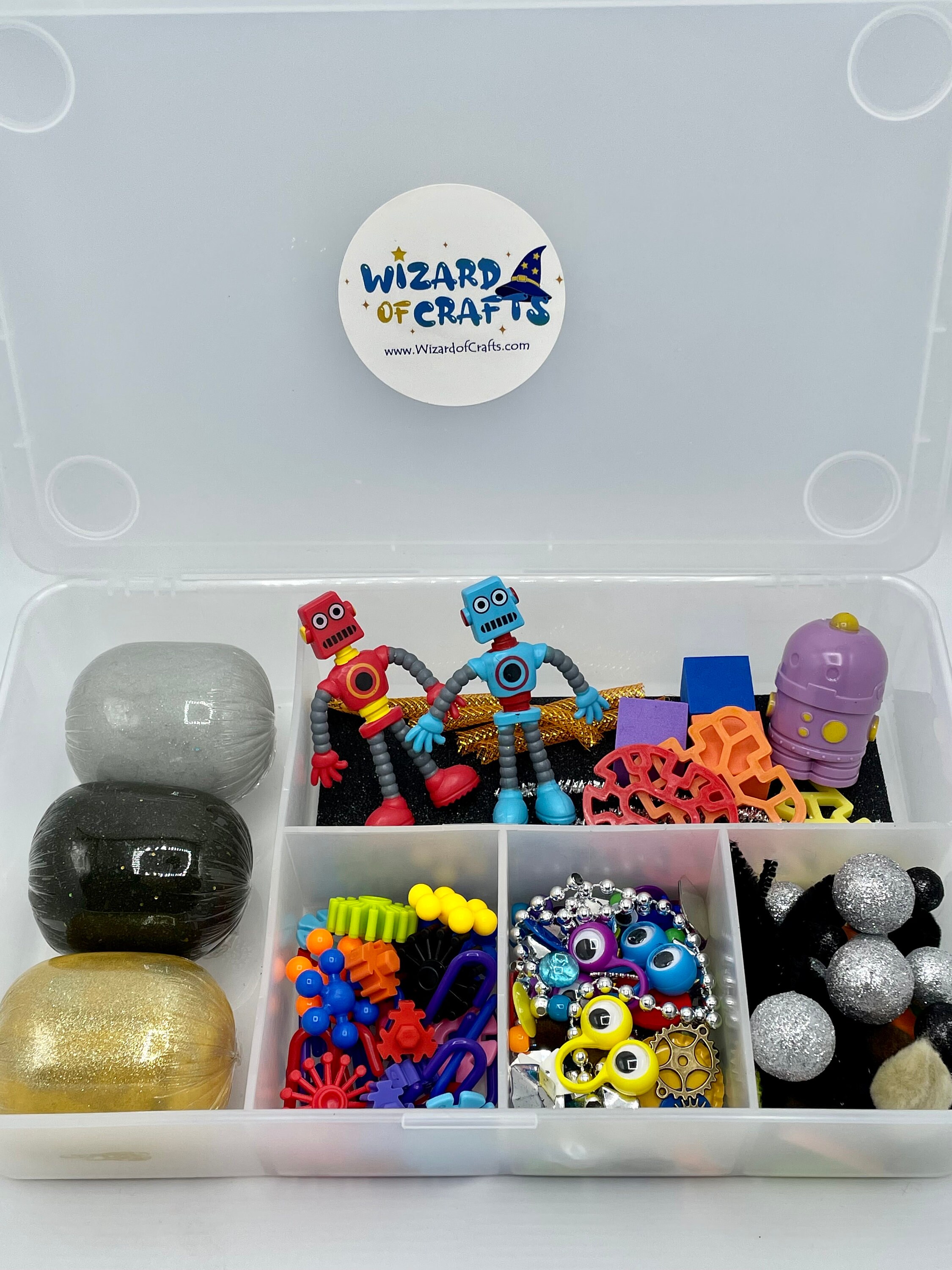 Robot Playdough Kit, Playdough Sensory Kit, Sensory Kit, Boys Games ...