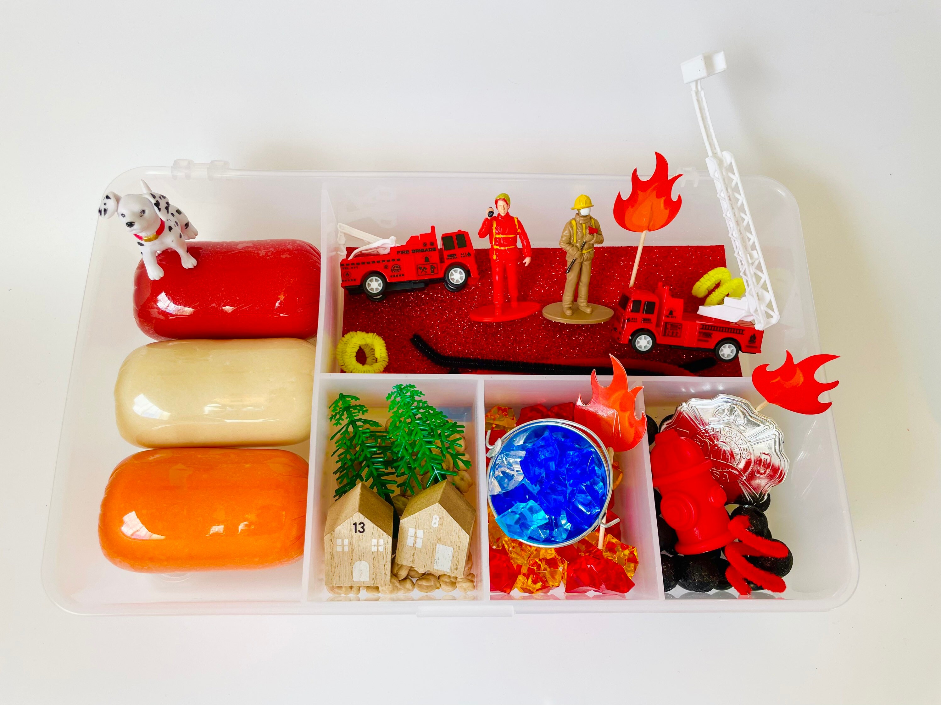 Fire Game, Playdough Sensory Kit, Learning Games, Playdough Game ...
