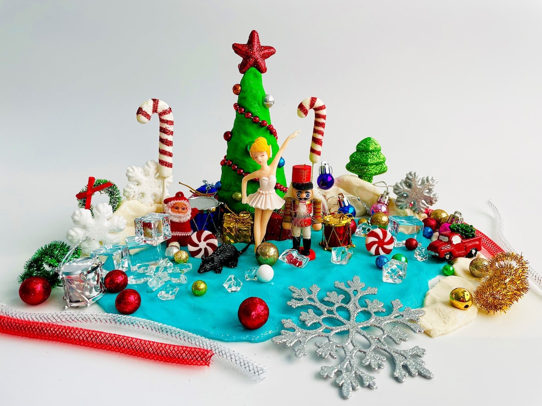 Nutcracker Sensory Playdough Kit, Sensory Playdough Kit, Playdough ...