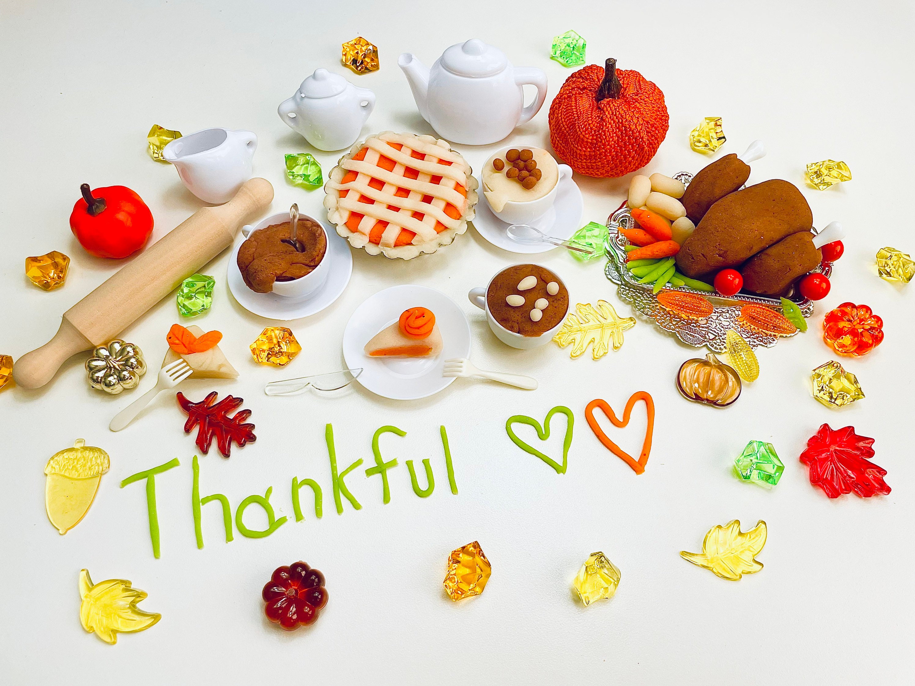 Fall Play Dough Kit, Sensory Kit, Fall Sensory Box, Autumn Sensory Kit ...