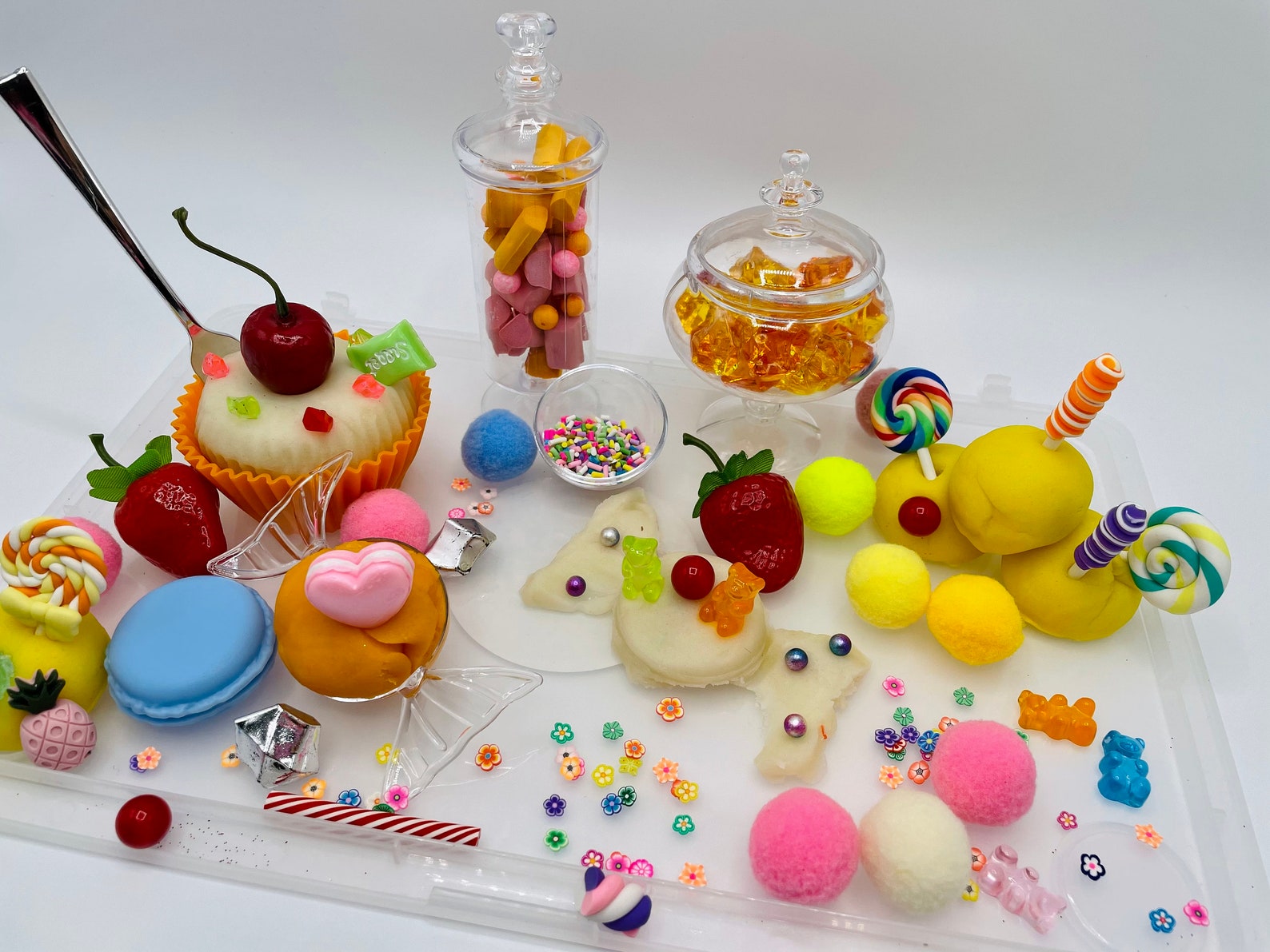 Sweet Treats Playdough Kit, Sensory Kit, Learning Games, Playdough Game ...