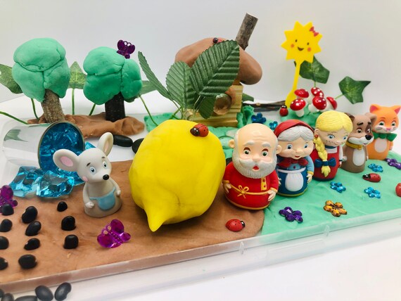 The Turnip Playdough Kit Fairy Story Playdough Kit Sensory - Etsy