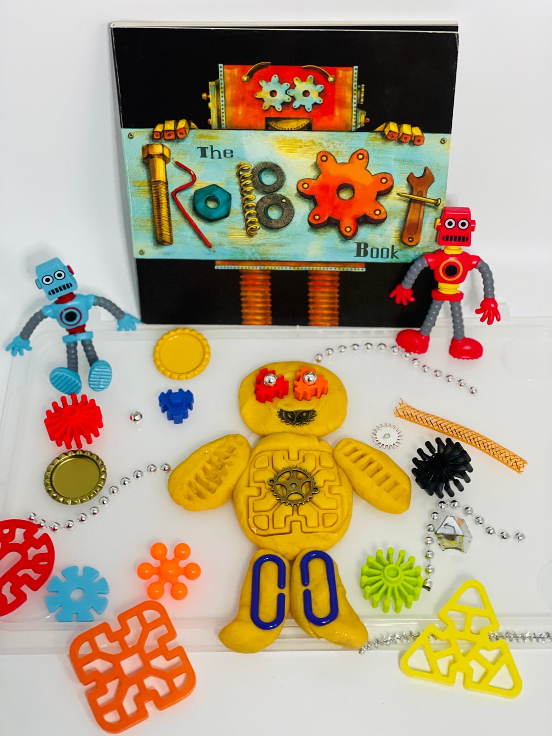 Robot Playdough Kit, Playdough Sensory Kit, Sensory Kit, Boys Games ...