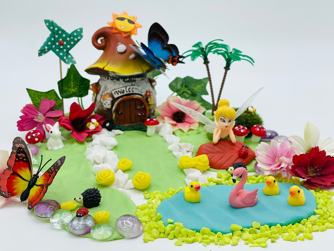 Fairy Garden, Playdough Sensory Fairy Kit, Fairy Kit Playdough, Sensory ...
